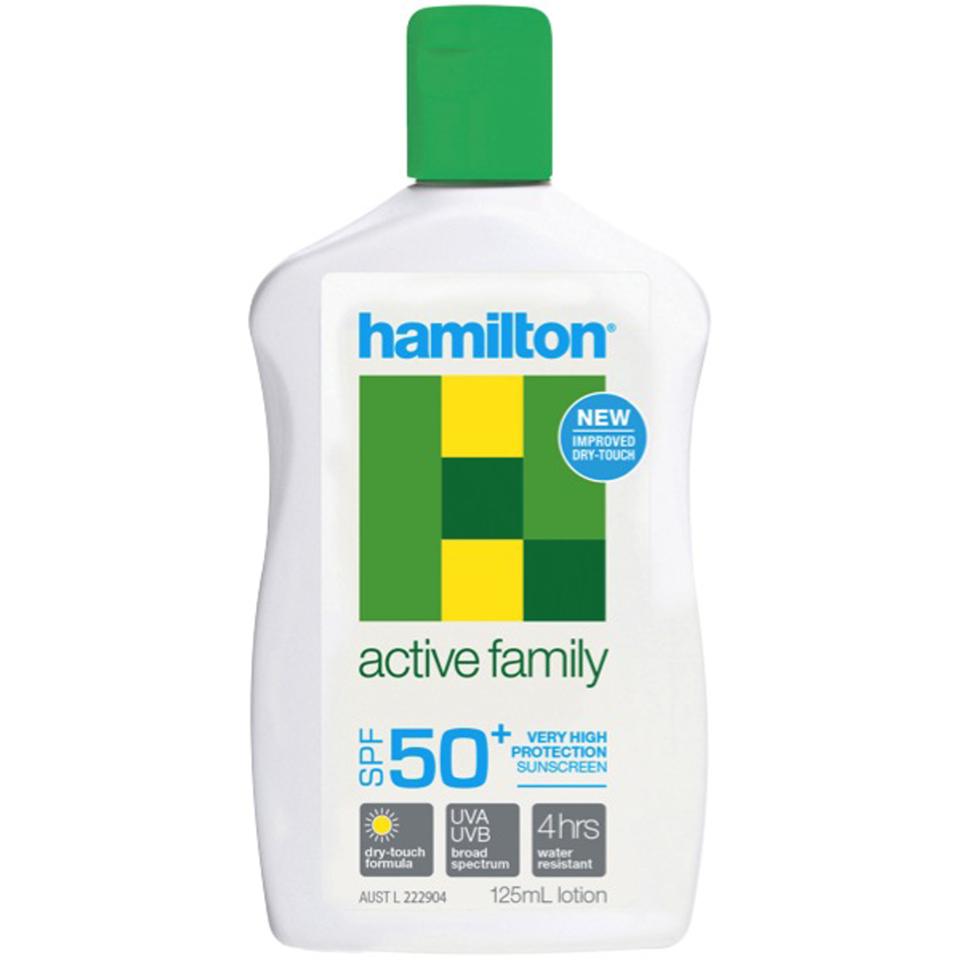 Hamilton Sun Active Family Lotion SPF50+ 125ml | Winc