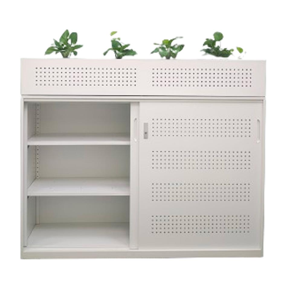 Steelco Aier Cabinet Steel Sliding Door 1015h x 1600w x 450dmm In White ...
