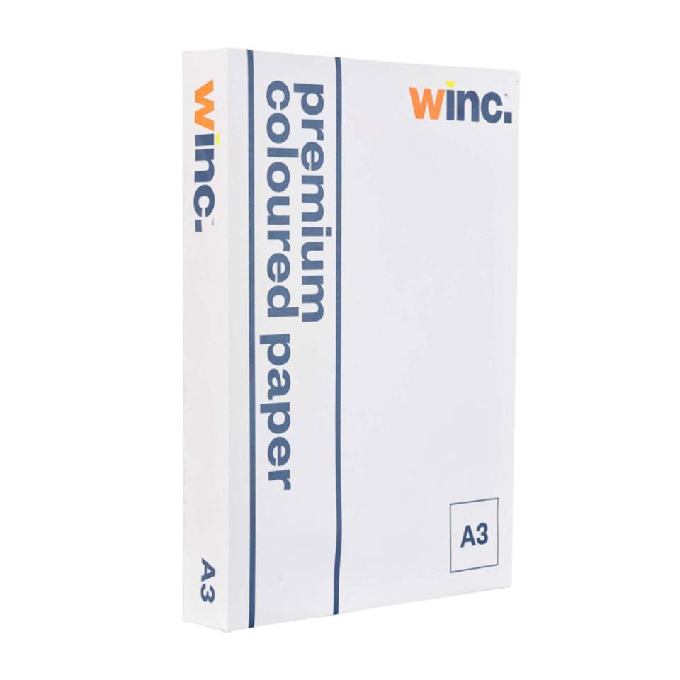 Winc Premium Coloured Copy Paper A3 80gsm Pink Ream 500 | Winc