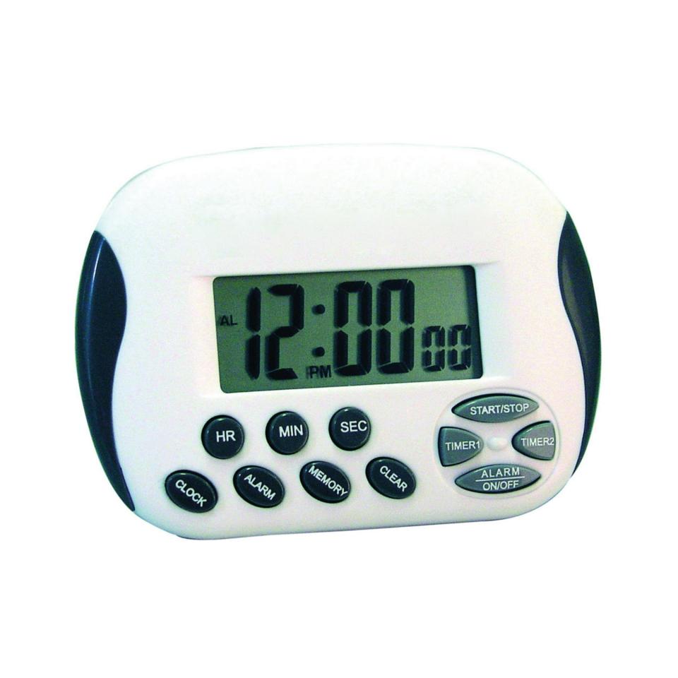 Carven Digital Timer With Clock | Winc