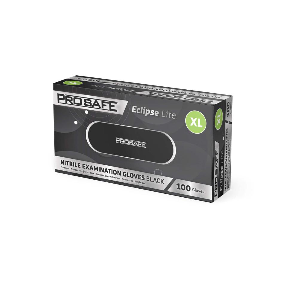 Prosafe Black Eclipse Lite Nitrile Powder Free Gloves | Winc