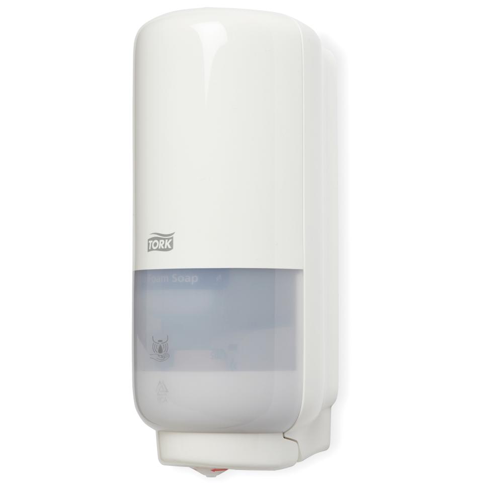 Tork 561600 Foam Soap Sensor S4 Dispenser White | Winc