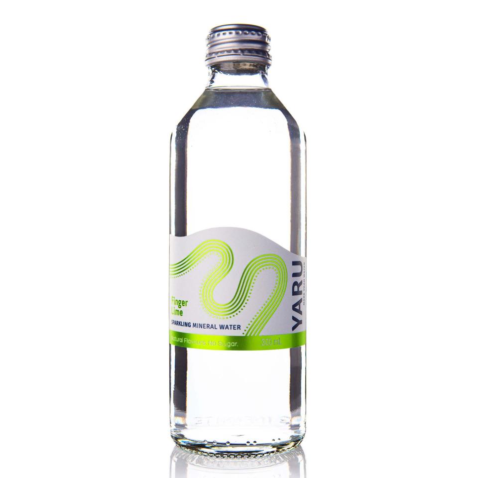 Yaru Sparkling Mineral Water Finger Lime Glass Bottle 300ml Carton 24 ...