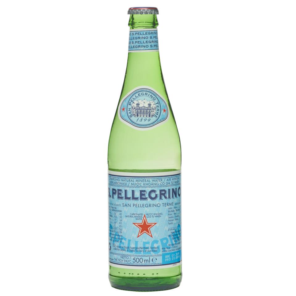 S.Pellegrino Sparkling Mineral Water 500ml Glass Bottle Carton 24 | Winc