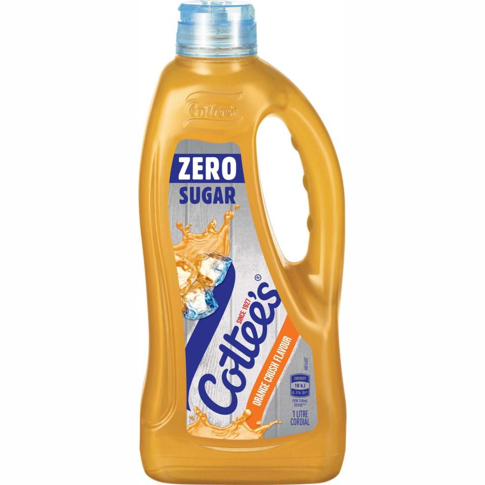 Cottees Zero Sugar Orange Cordial 1L | Winc