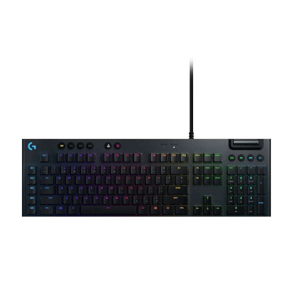 Logitech G815 Mechanical USB Wired Gaming Keyboard | Winc