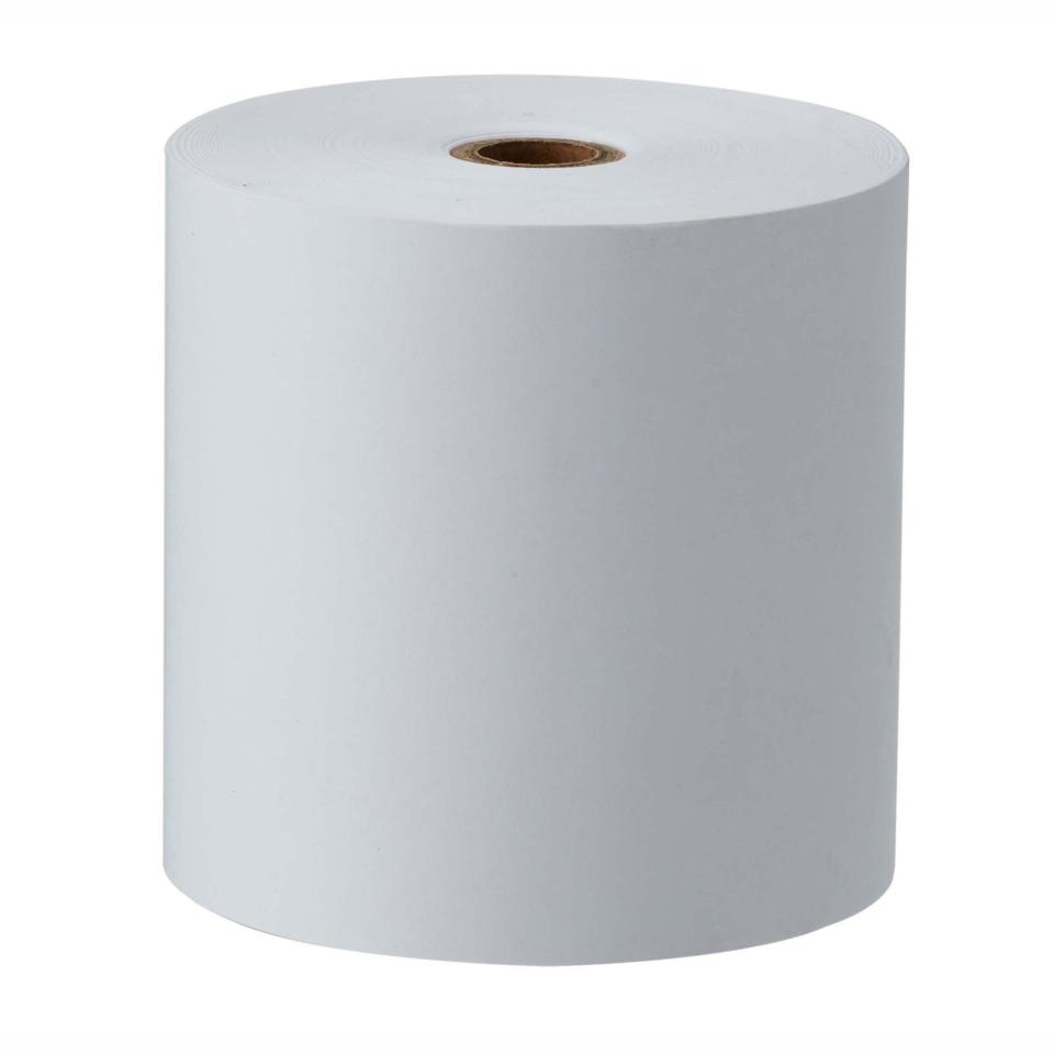 Winc Plain Bond Paper Roll 1ply 76 x 76mm 12mm Core White Carton 48 | Winc
