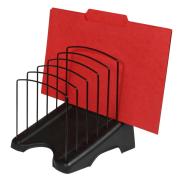 Marbig Desktop Organiser Metal 4 Tier Black | Winc