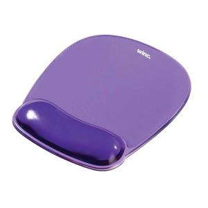 Winc Mouse Pad with Gel Wrist Rest Purple | Winc