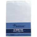 Writer Bank Paper Pad A4 8mm Ruled 50gsm 100 Sheets | Winc