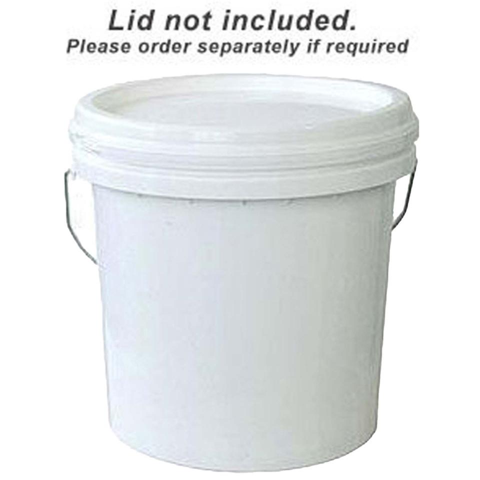 Plastic Vi 40410 Round Pail With Metal Handle 10L | Winc