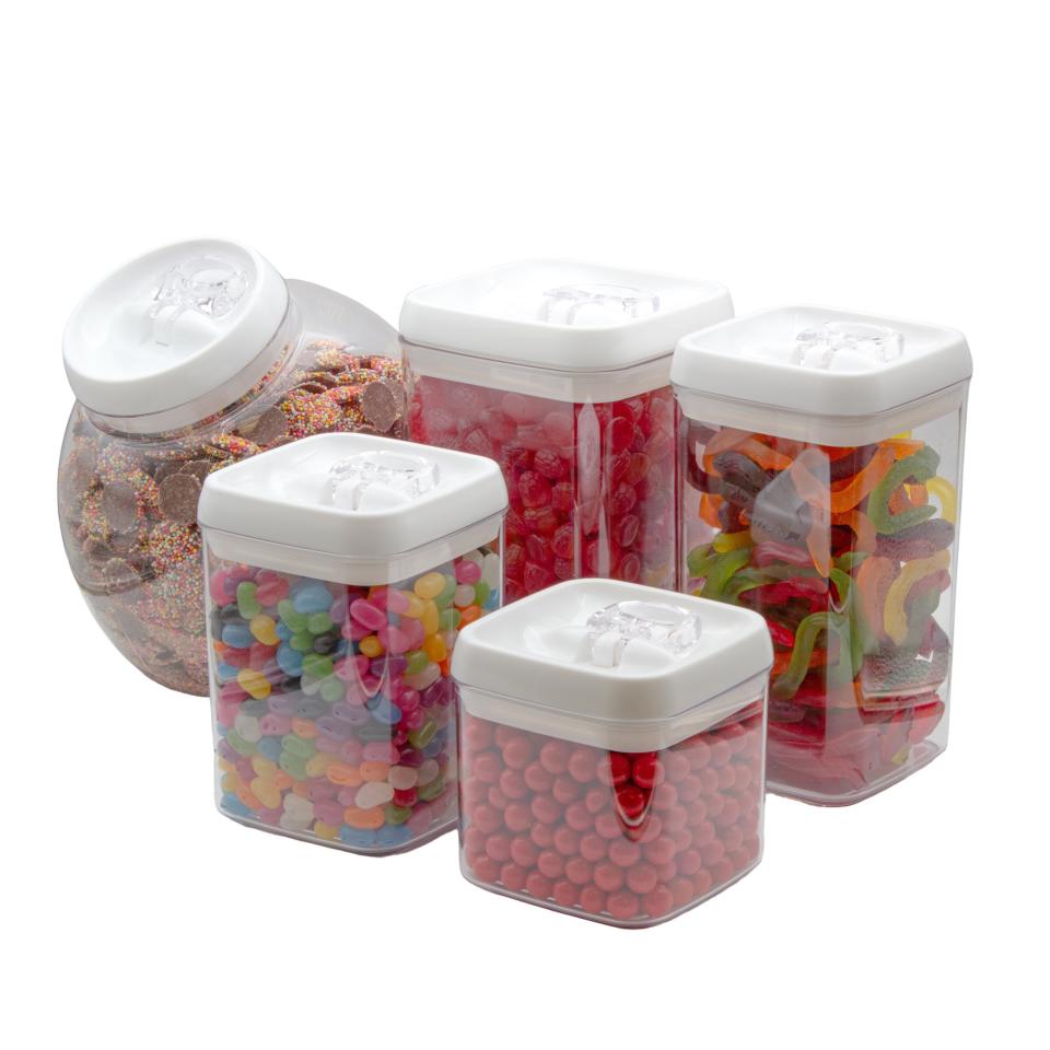 Connoisseur Flip Tite Canister Square 3.3L Clear | Winc
