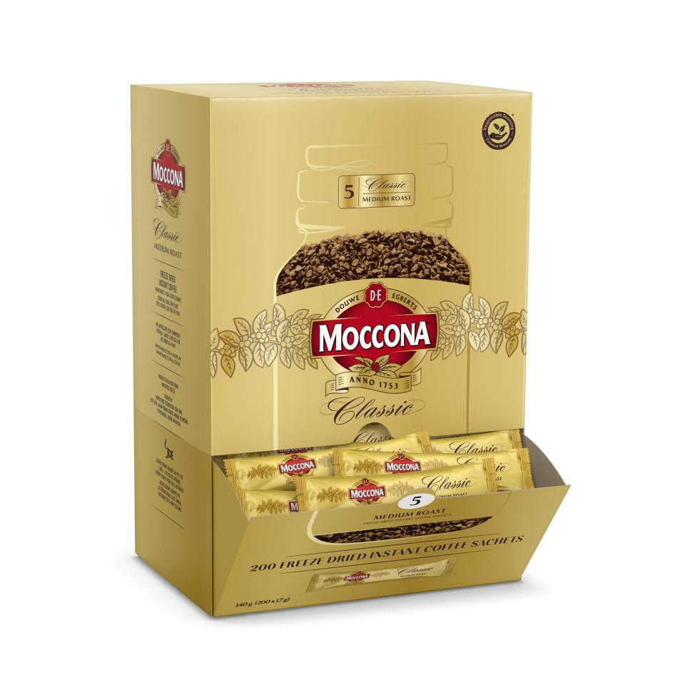Moccona Classic Medium Roast Coffee Sticks 1.7g Pack 200 | Winc