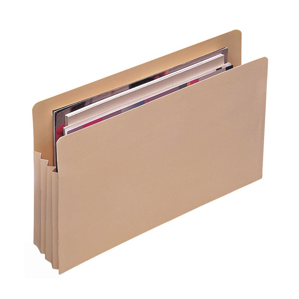 Marbig 90mm File Jacket 3 Sided Buff Pack 5 | Winc