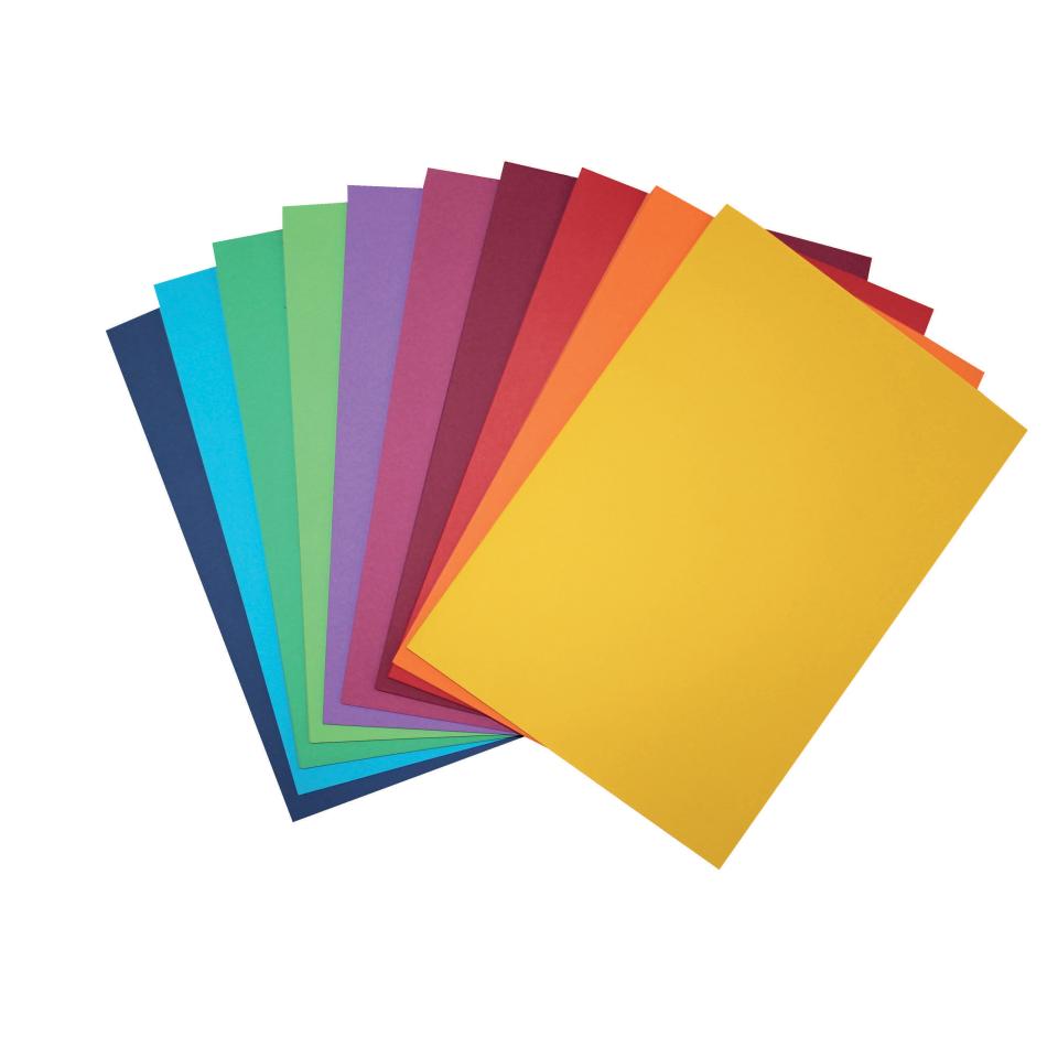 Colourful Days Colourboard 200gsm A4 Assorted Colours Pack 100 | Winc