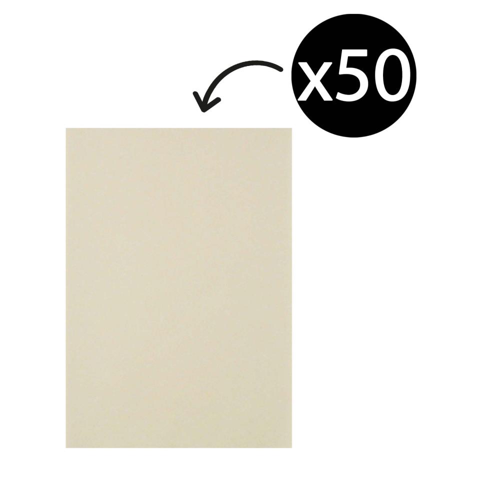 Winc Specialty Paper Parchment A4 90gsm Natural Pack 50 Winc Winc Specialty Paper Parchment A4 90gsm Natural Pack 50 Winc